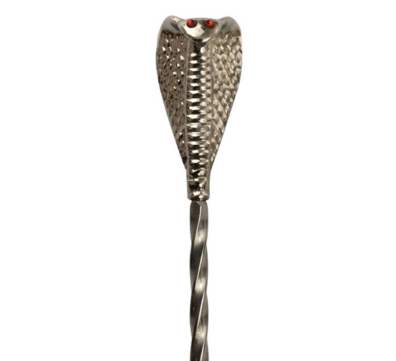 Cobra Cocktail Bar Spoon Stirring Spoon - Etsy
