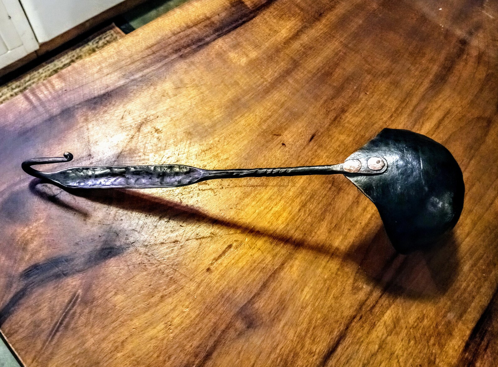 Rustic Hand Forged Ladle - Etsy