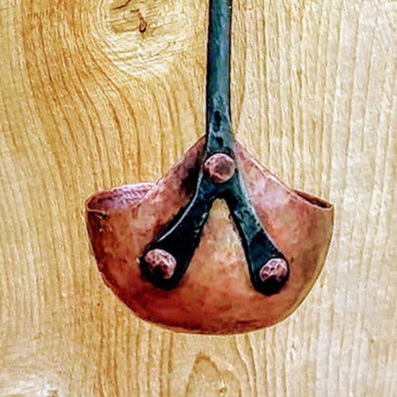 Rustic Hand Forged Copper Ladle - Etsy