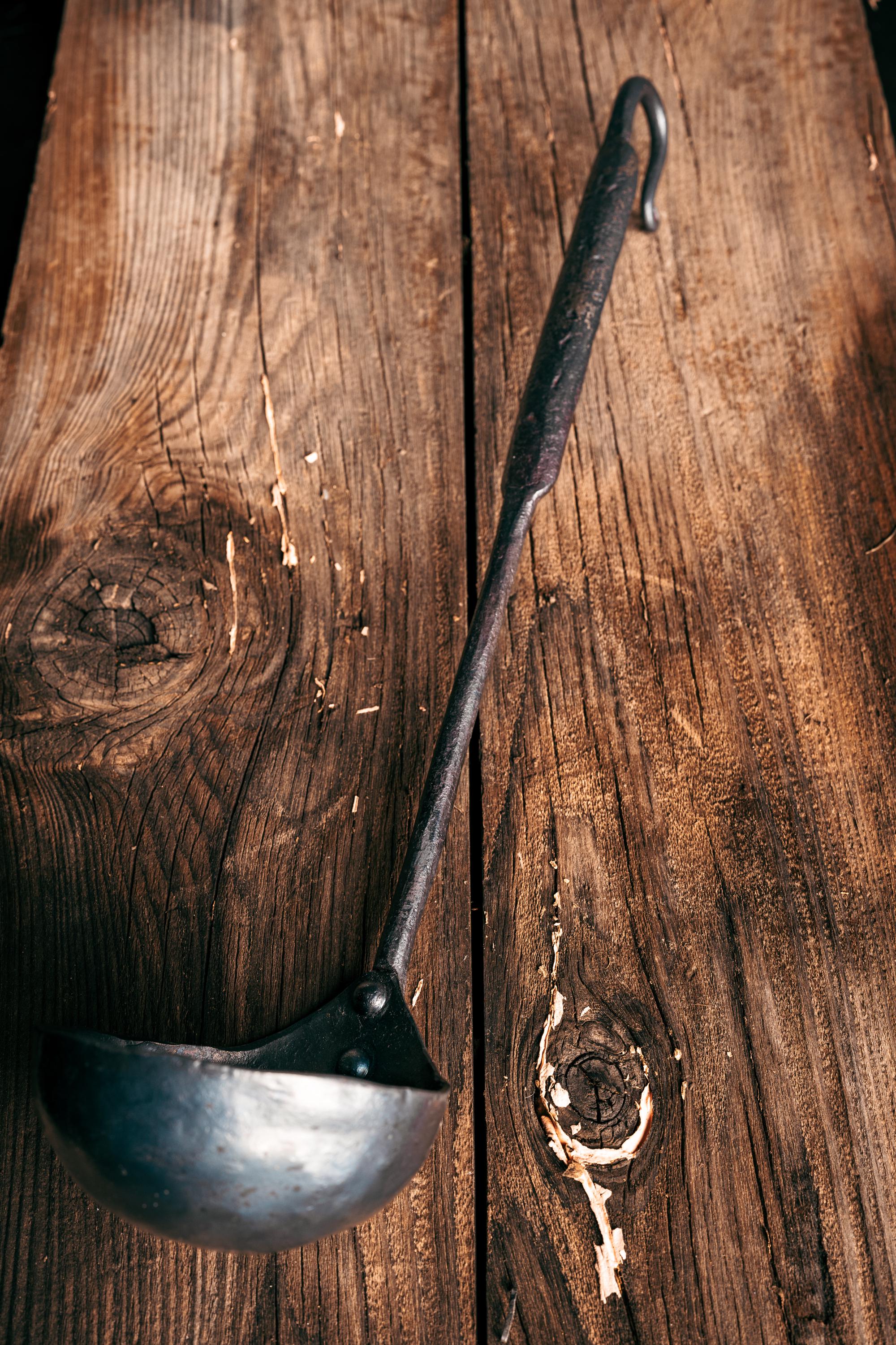 Rustic Hand Forged Ladle - Etsy