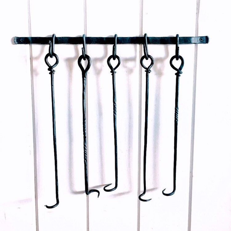 Hand Forged BBQ Steak Turner/pig Tail 1 - Etsy