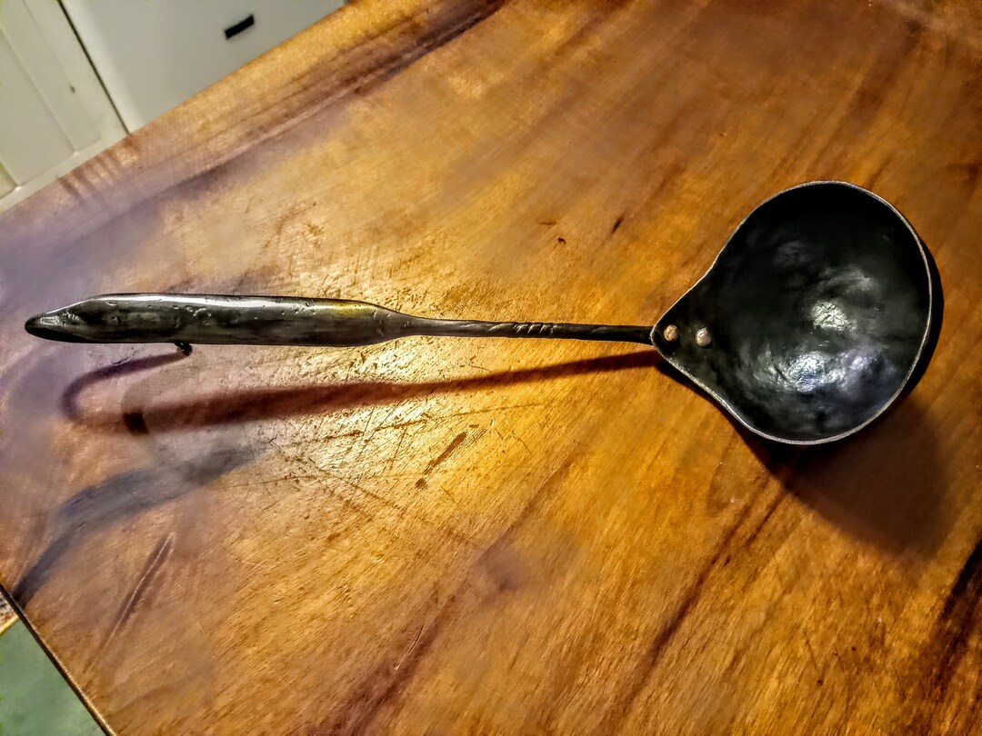 Rustic Hand Forged Ladle - Etsy