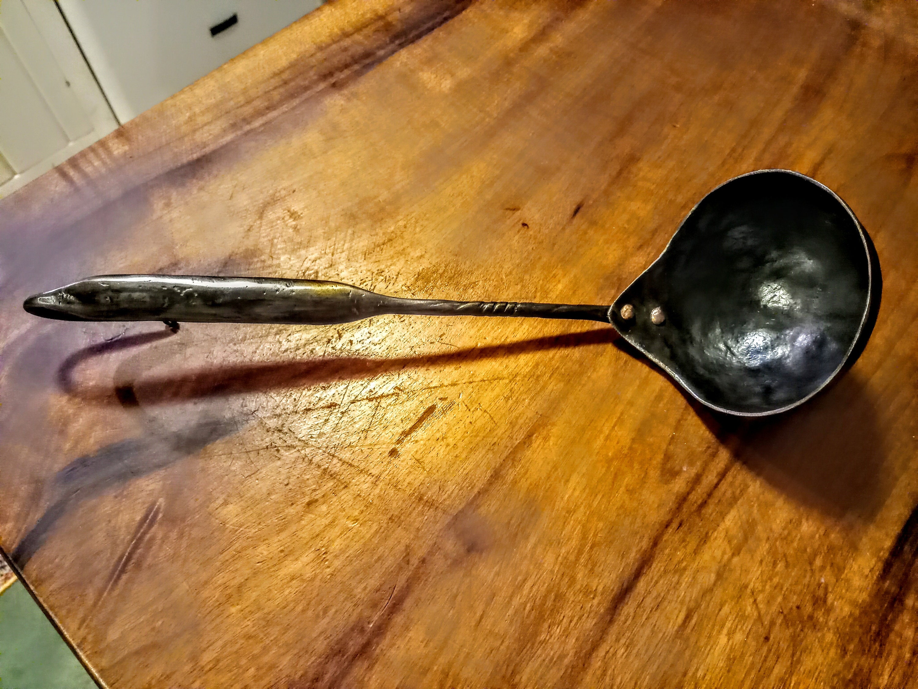 Rustic Hand Forged Ladle - Etsy