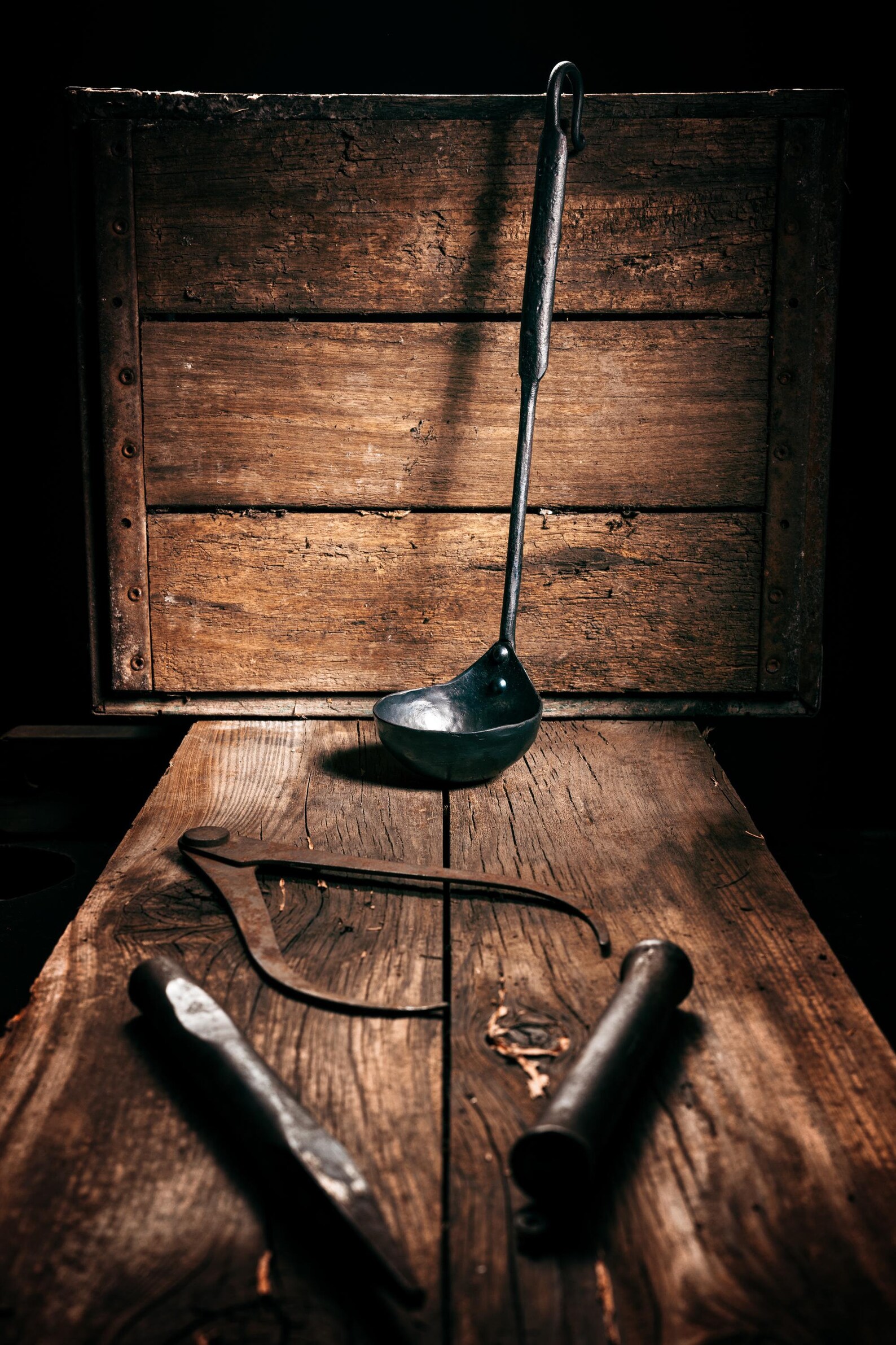 Rustic Hand Forged Ladle - Etsy