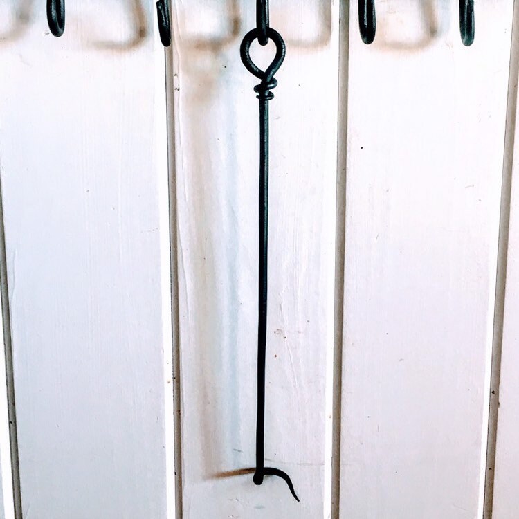 Hand Forged BBQ Steak Turner/pig Tail 1 - Etsy