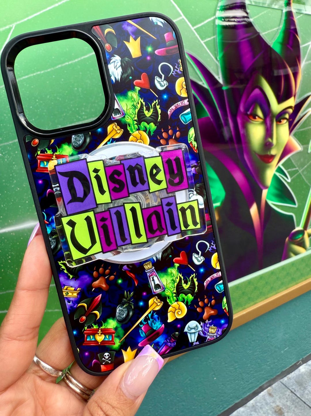 Park Villian (purple Color Way) Magsafe Phone Grip - Etsy