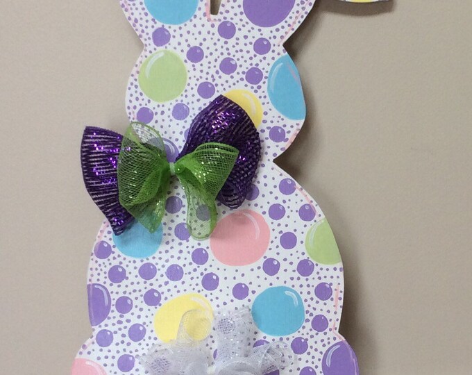 Bunny Rabbit Door/ Wall Hanger - Etsy