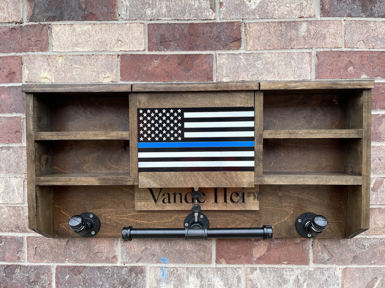 Custom Wall Mounted Duty Rack Police Gear Duty Gear Rack - Etsy