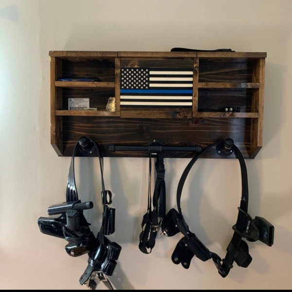 Police Gear Rack - Etsy
