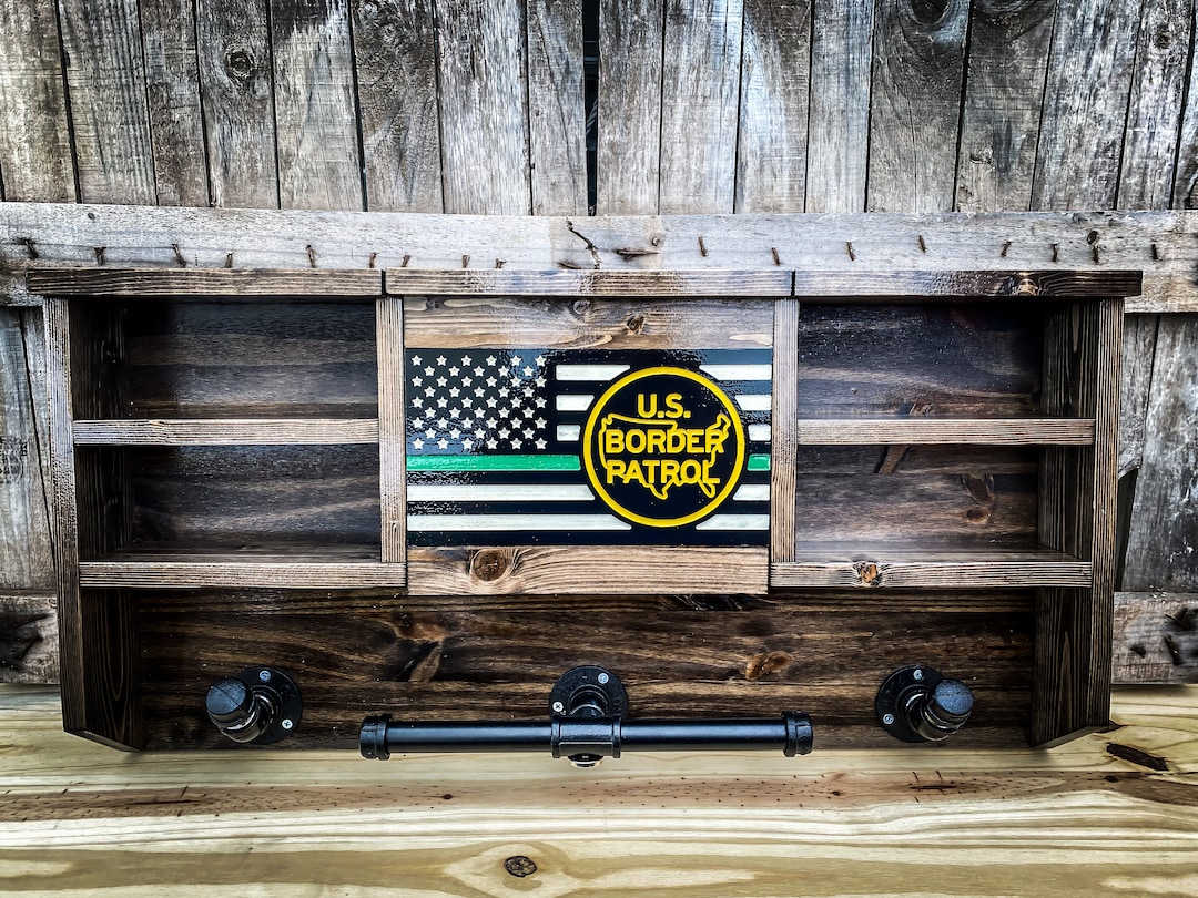 Custom Border Patrol Police Gear Duty Gear Rack EDC Storage Cop Caddy ...