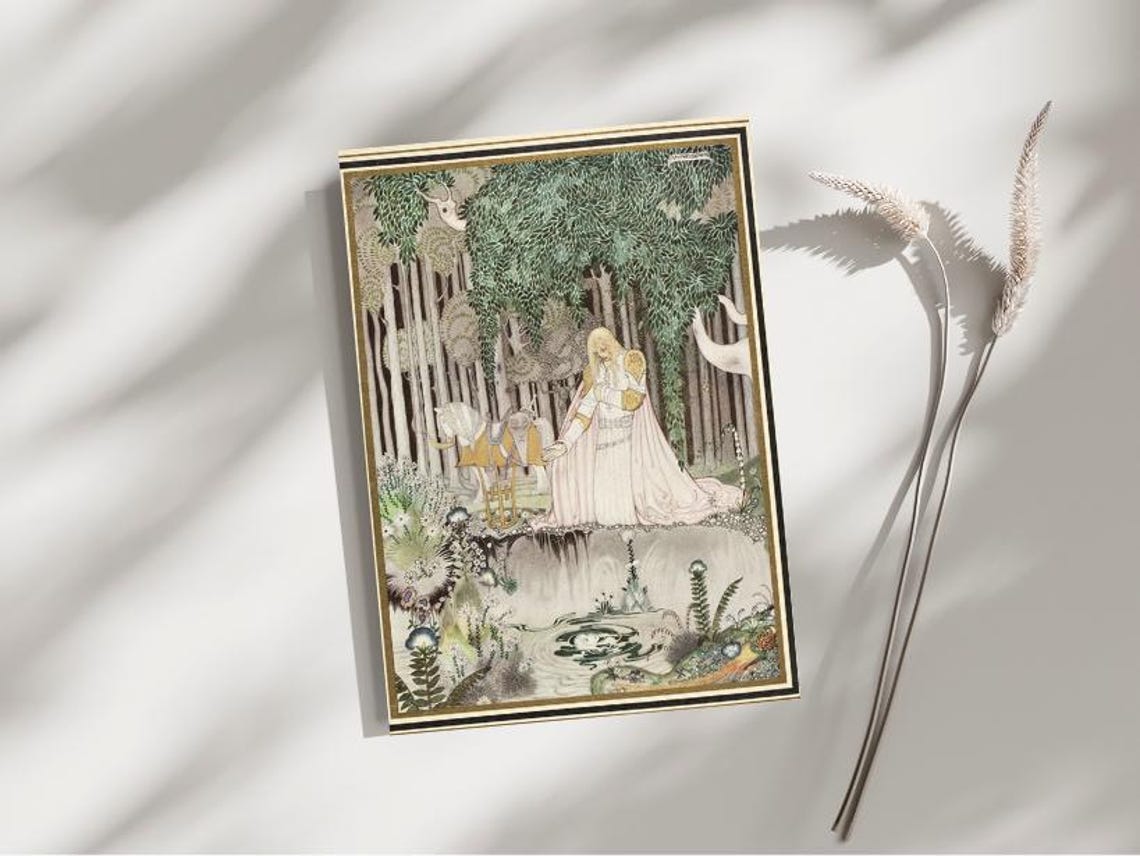 Beautiful Art by Kay Nielson. Art Deco. Vintage Illustrations Based on ...