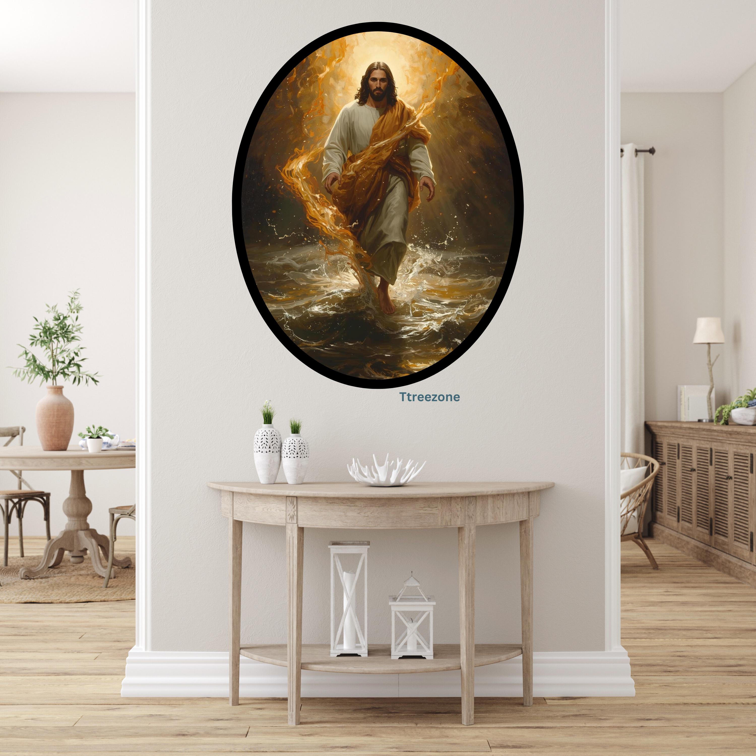 Bible Christian Art, Inspiration, Religious Wall Art, Jesus the Light ...