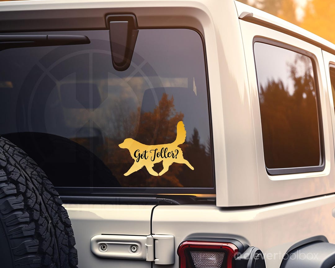 Got Toller? Decal. Great for Vehicles, Helmets, Laptops or Walls ...