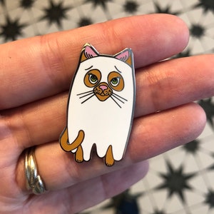 Spooky Cat Pin Collection 2 Pins, 4 Dollars OFF - Etsy