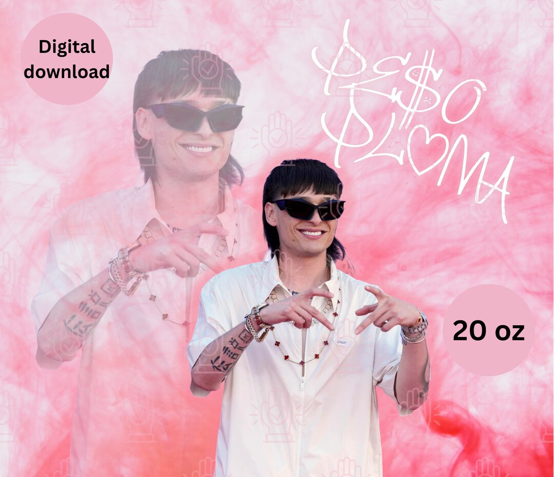 Pink Peso Pluma Tumbler Wrap - Etsy