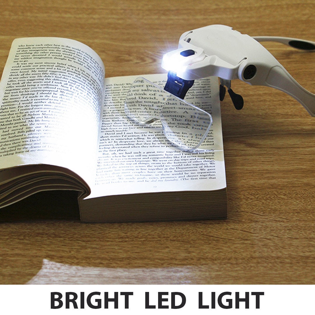 Vision Aid ™ Magnifying Glasses With Light Magnifier for | Etsy Canada