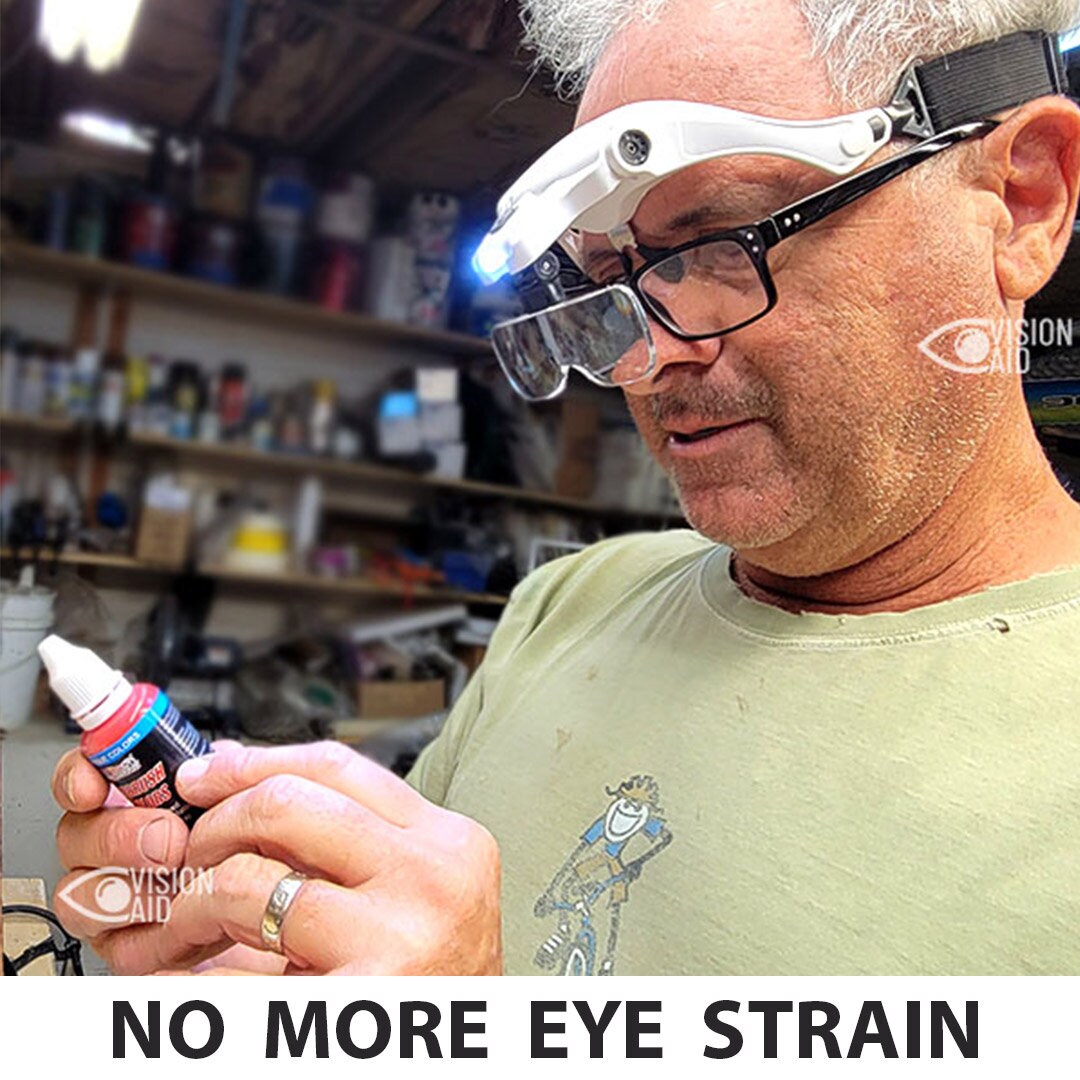 Vision Aid ™ Magnifying Glasses With Light Magnifier for | Etsy Canada