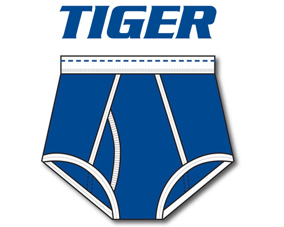 Tiger Underwear Double-seat Brief - Etsy