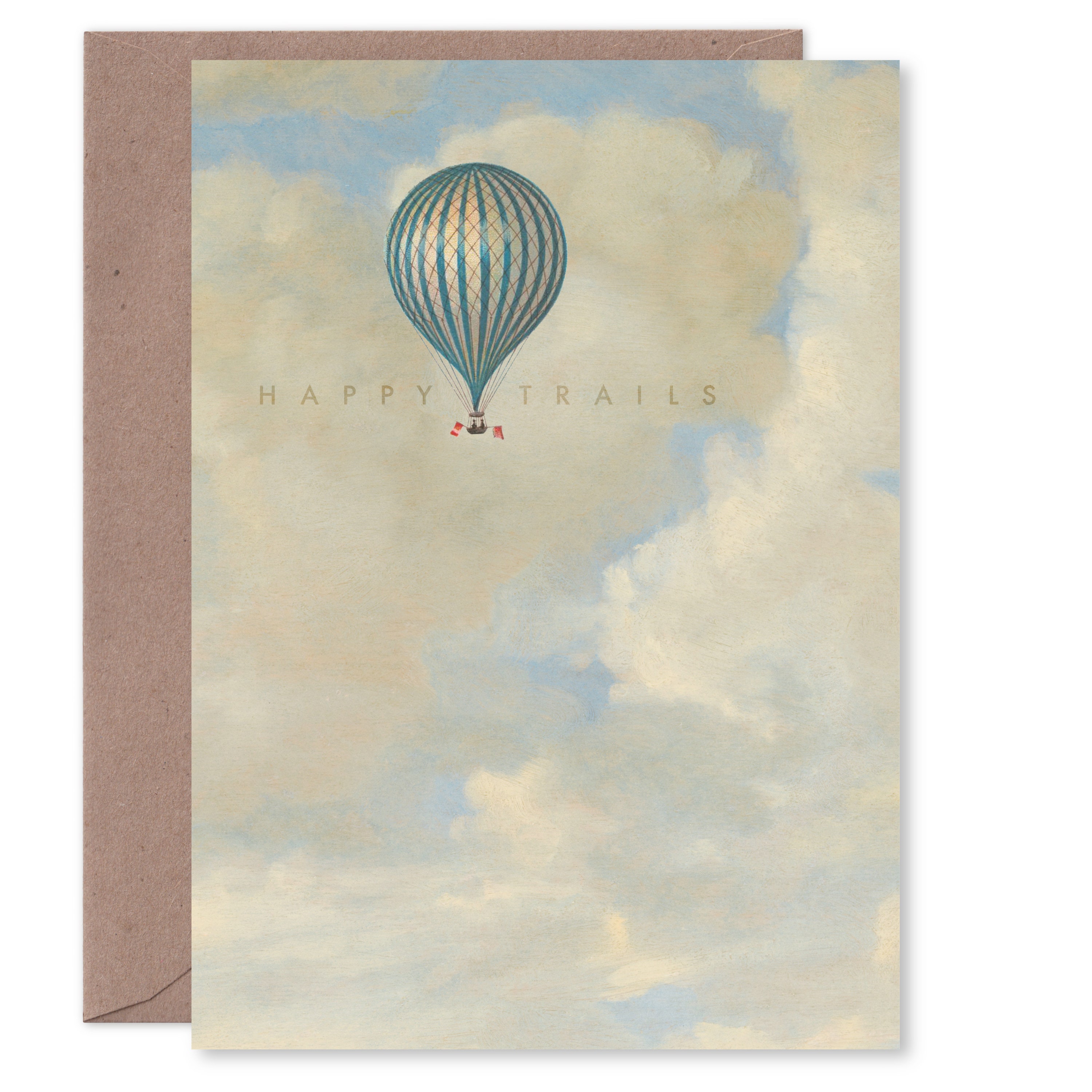 HAPPY TRAILS Greeting Card - Etsy