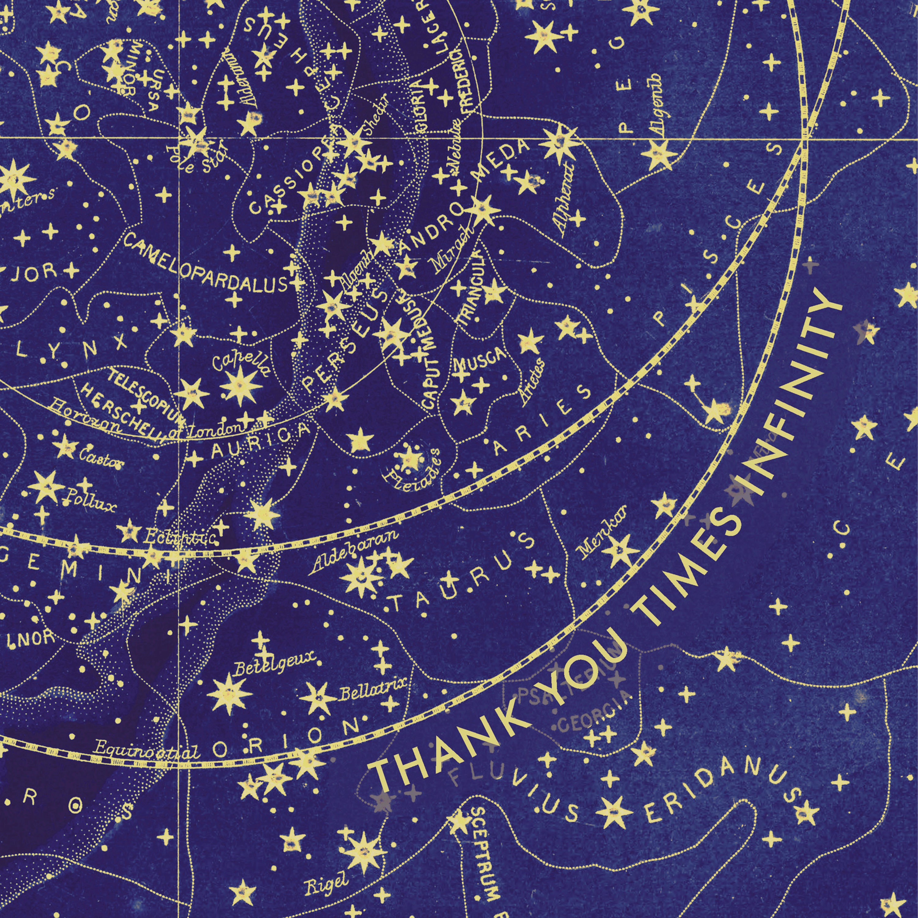 THANK YOU INFINITY Thank-you Card large - Etsy