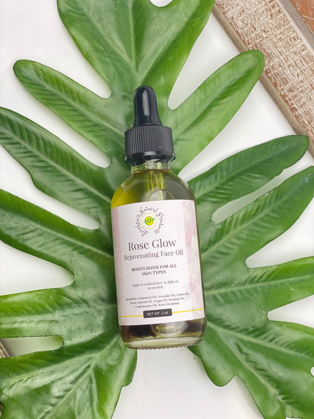 2 Oz Rose Glow Rejuvenating Face Oil - Etsy