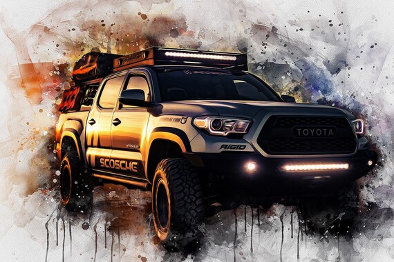 Car Watercolor From Photo Portrait Car Painting From Photo | Etsy