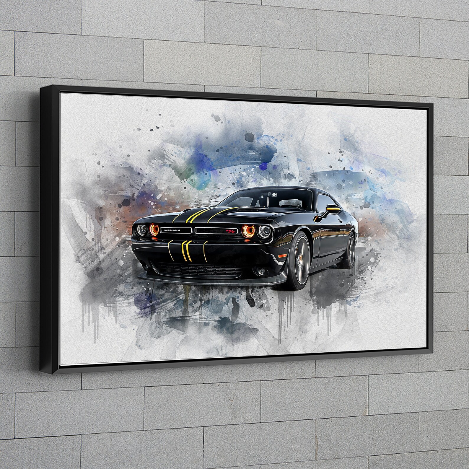 Custom Car Portrait Father's Day Gift Portrait From - Etsy