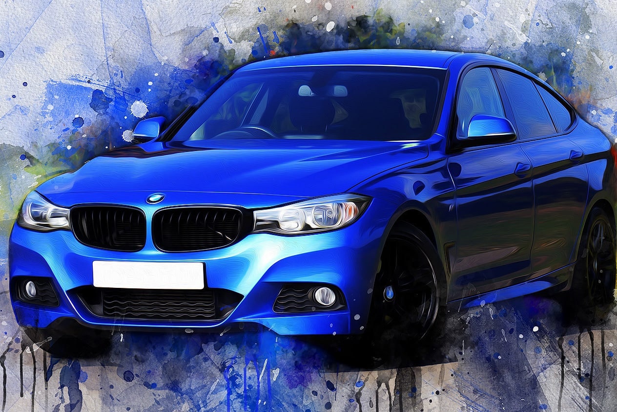 Car Watercolor From Photo Portrait Car Painting From Photo | Etsy