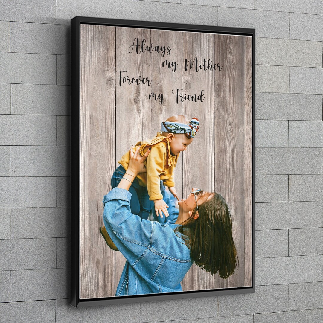 Personalized Mothers Day Gift | Custom Portrait | Portrait From Photo ...