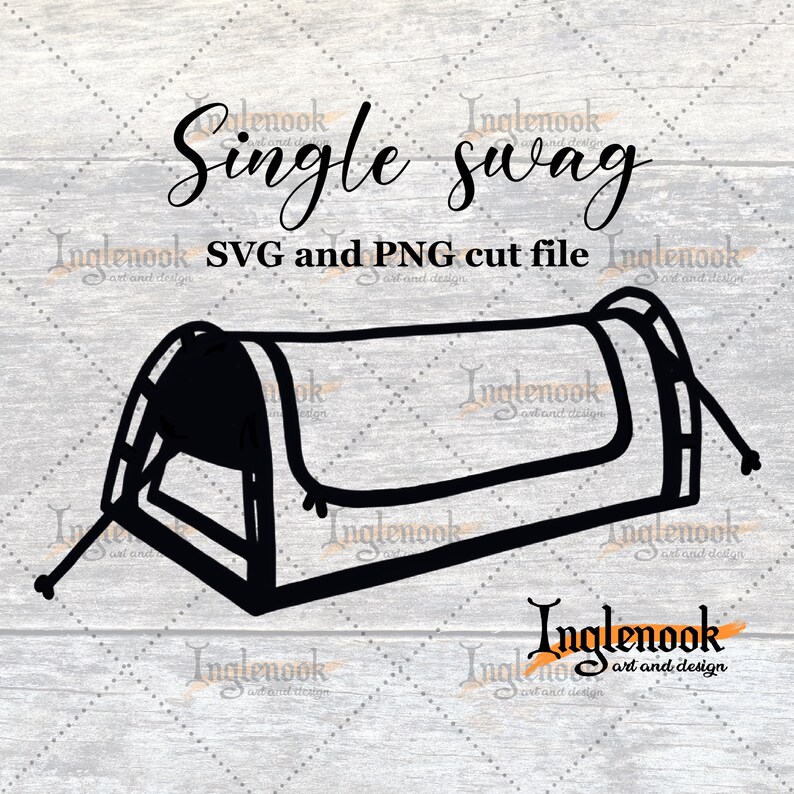 Single Swag SVG and PNG Cut File - Etsy