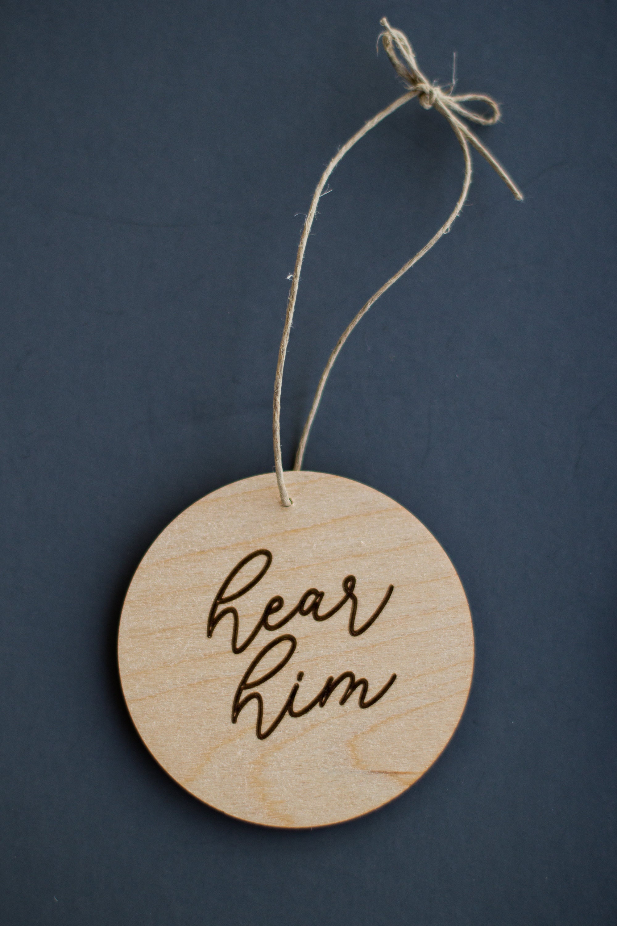 Hear Him Ornament, Primary Kids Gift, Relief Society Gift, LDS Primary ...
