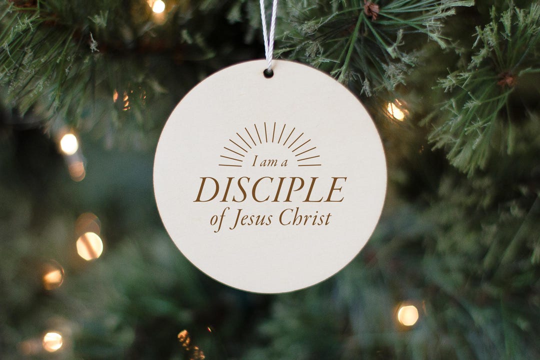 Disciple of Christ Christmas Ornament: LDS Youth Gift - Etsy