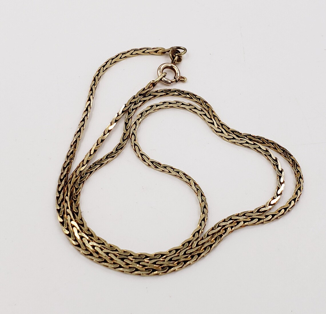 14 KT Yellow Gold* Italian Chain 18” long - Etsy.de