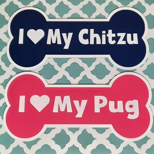 Custom Car Magnet Dog Bone Car Magnet Paws on Board Magnet | Etsy