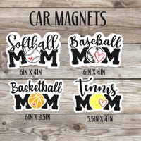 Mini Basketball Magnets for Team and Coach, Magnetic Basketball Decal ...