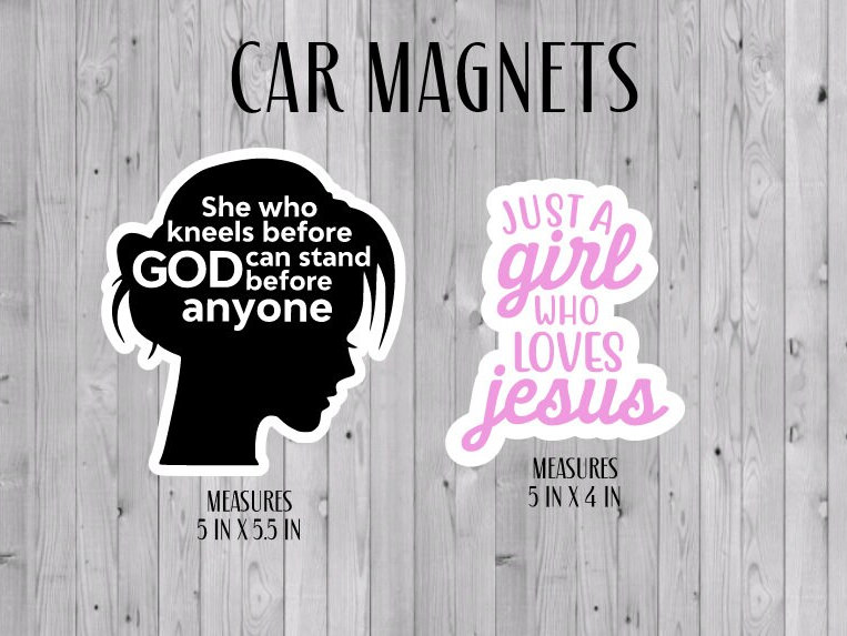 Jesus Car Magnets