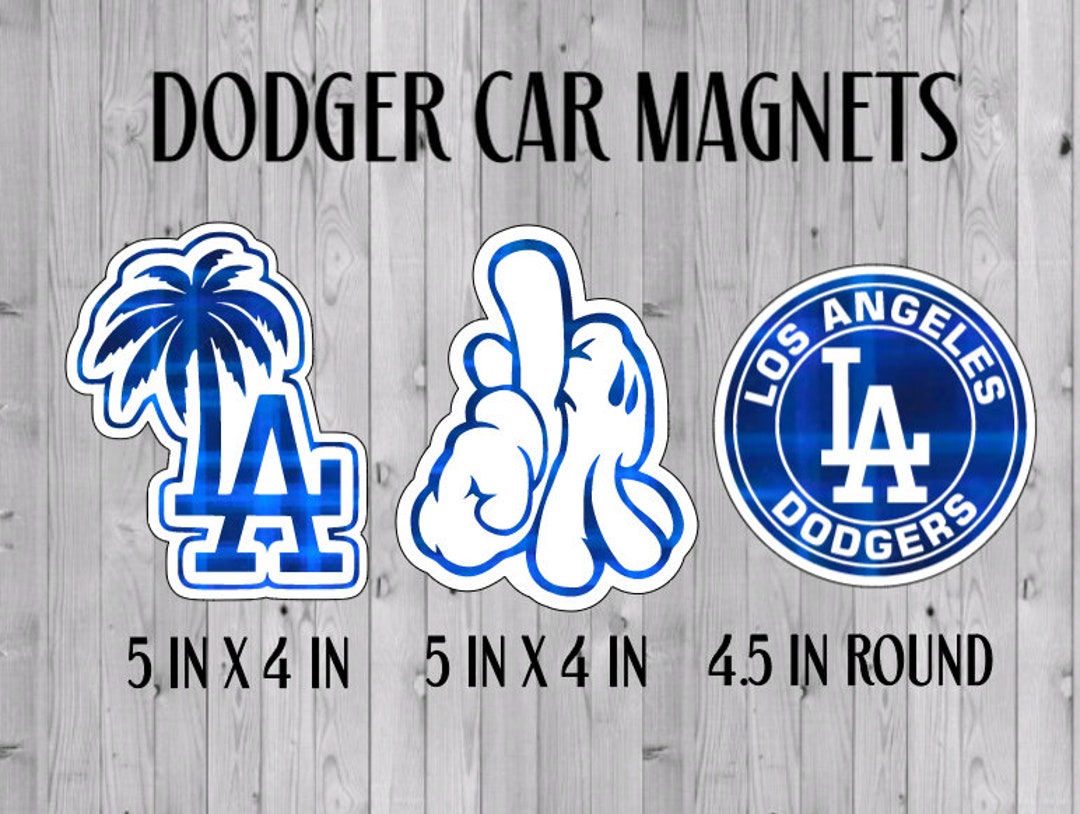 Car Magnets, Dodgers Car Magnets, LA Dodgers - Etsy