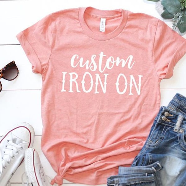 Design Your Own Iron Transfer - Etsy