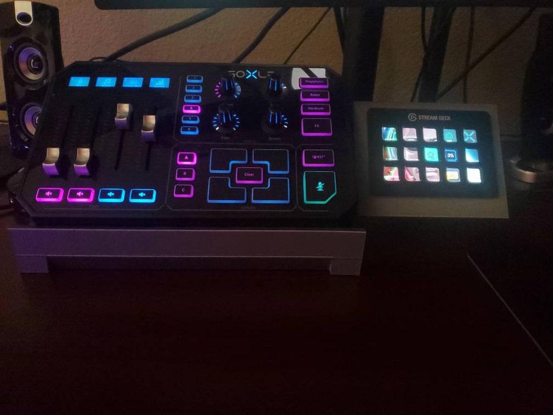 Streamer Pro Kit | Goxlr Stand | Goxlr Mount | Goxlr Stream Deck Combo ...