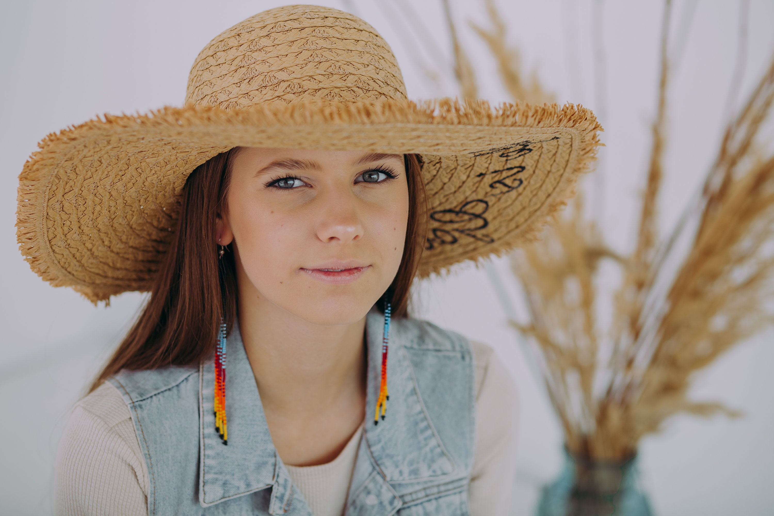 Women Gift Ideas ñative American Earrings Long Fringe Beaded - Etsy Canada