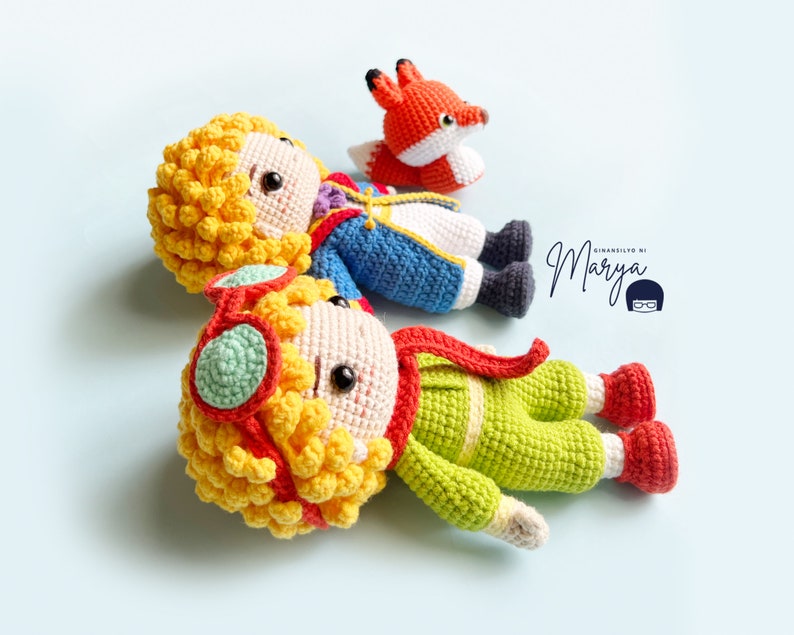 Crochet Doll Amigurumi Pattern Prince/ PDF Pattern - Etsy