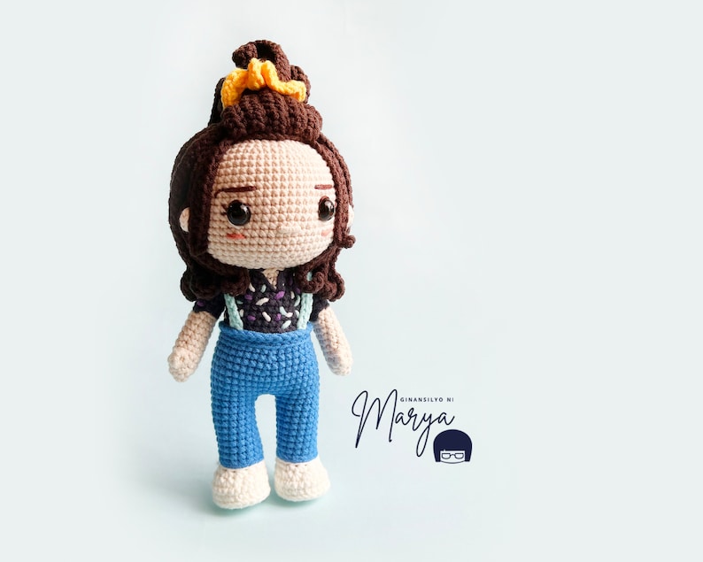 Crochet Doll Amigurumi Pattern Eleven / PDF Pattern - Etsy