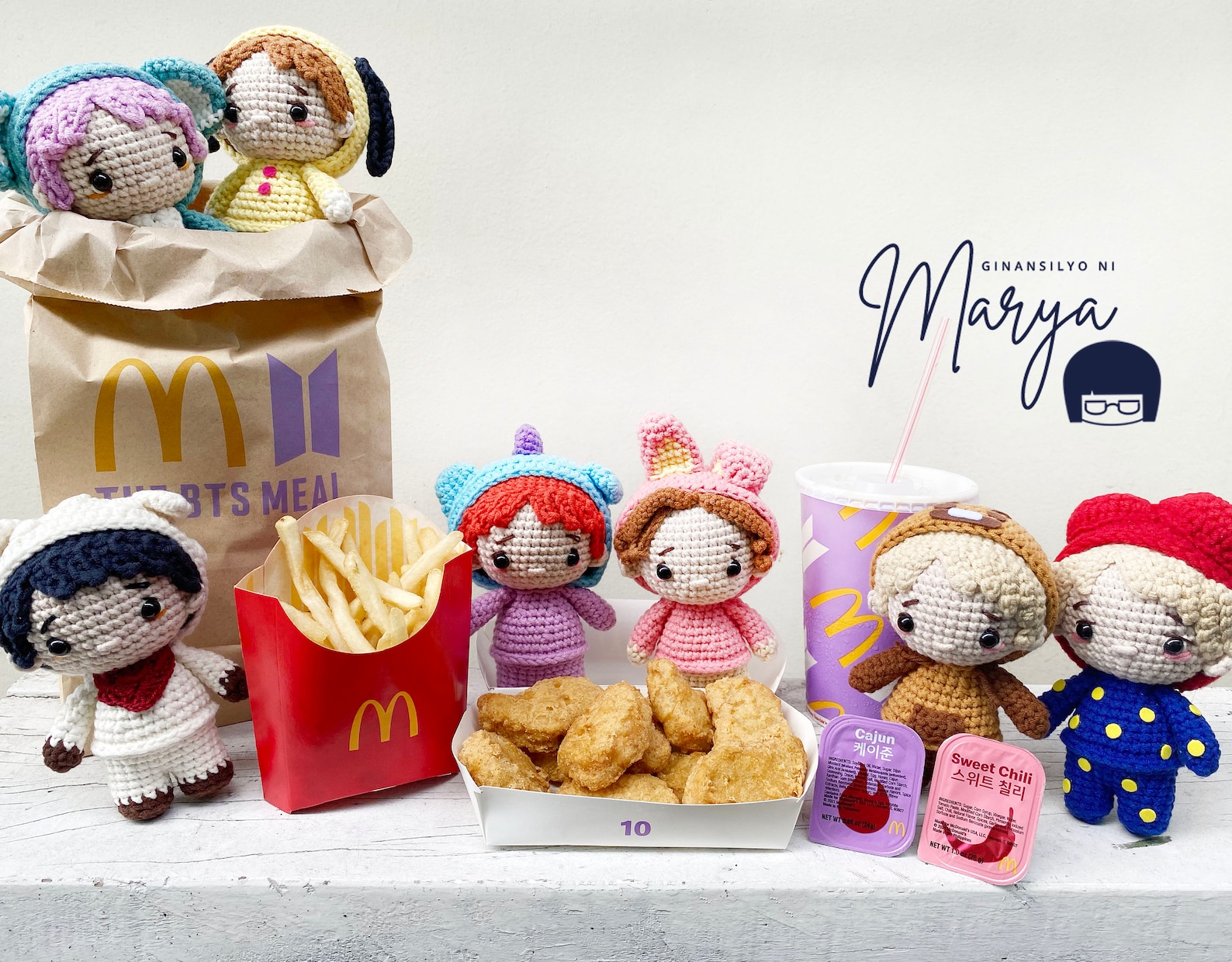 Crochet Doll Amigurumi Pattern K-pop Friends, PDF Pattern, English - Etsy