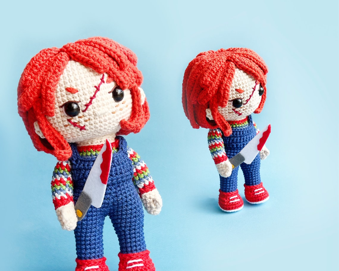 Crochet Doll Amigurumi Pattern Chucky PDF Pattern English - Etsy