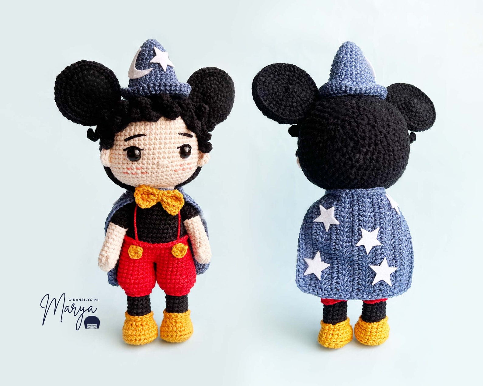 Crochet Doll Amigurumi Pattern Mimi and Mikey PDF Pattern - Etsy