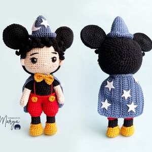 Crochet Doll Amigurumi Pattern Mimi and Mikey PDF Pattern - Etsy