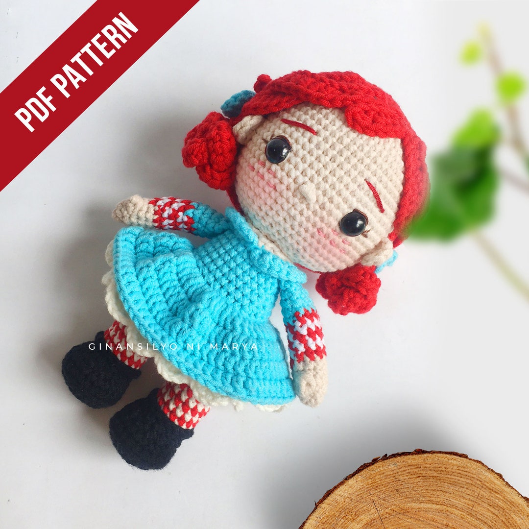Crochet Doll Amigurumi Wendy Pattern, PDF Pattern, English - Etsy