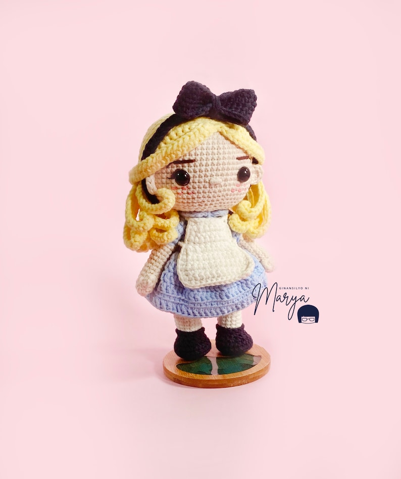 Crochet Doll Amigurumi Pattern Alize's Adventure / PDF - Etsy