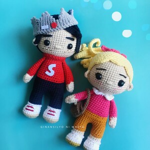 Archie and Friends Amigurumi Pattern, Pdf Pattern, English - Etsy