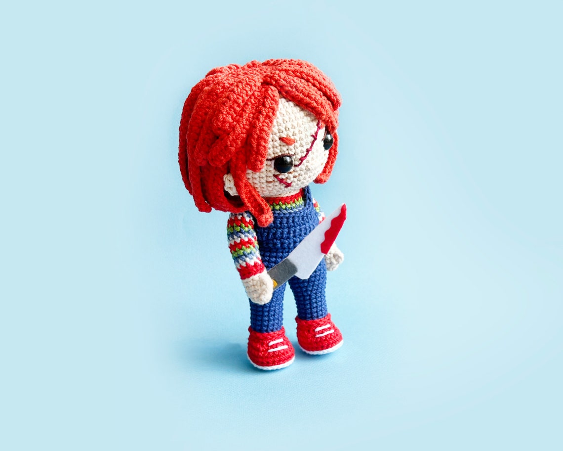Crochet Doll Amigurumi Pattern Chucky PDF Pattern English - Etsy